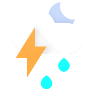 Scattered Thunderstorms Icon