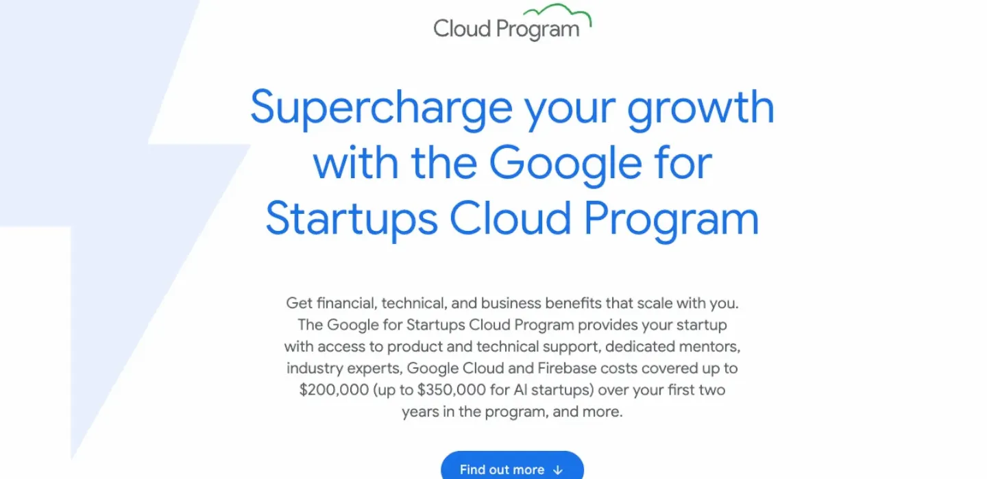 Cloud - Google for Startups
