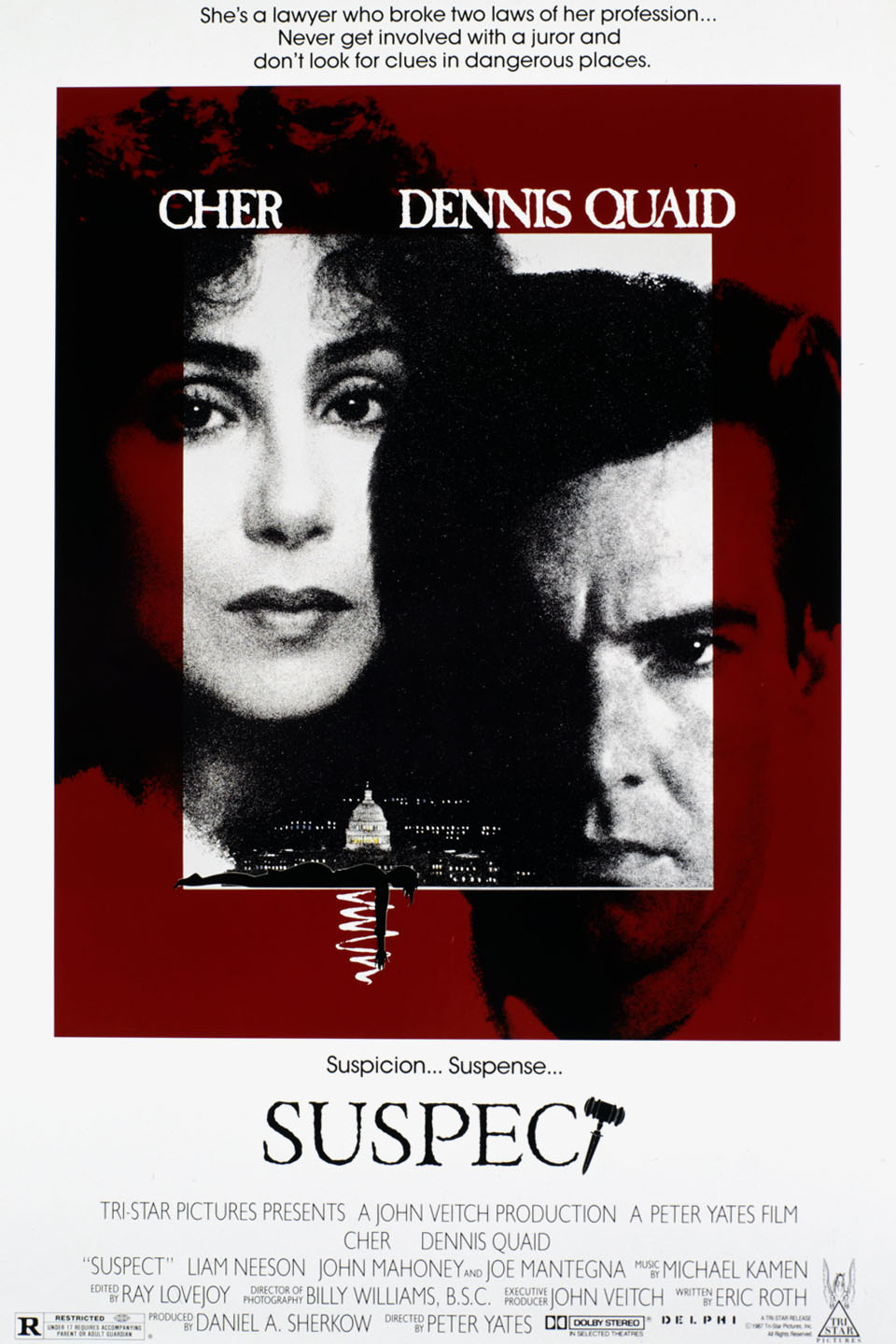Suspect (1987 film) - Alchetron, The Free Social Encyclopedia