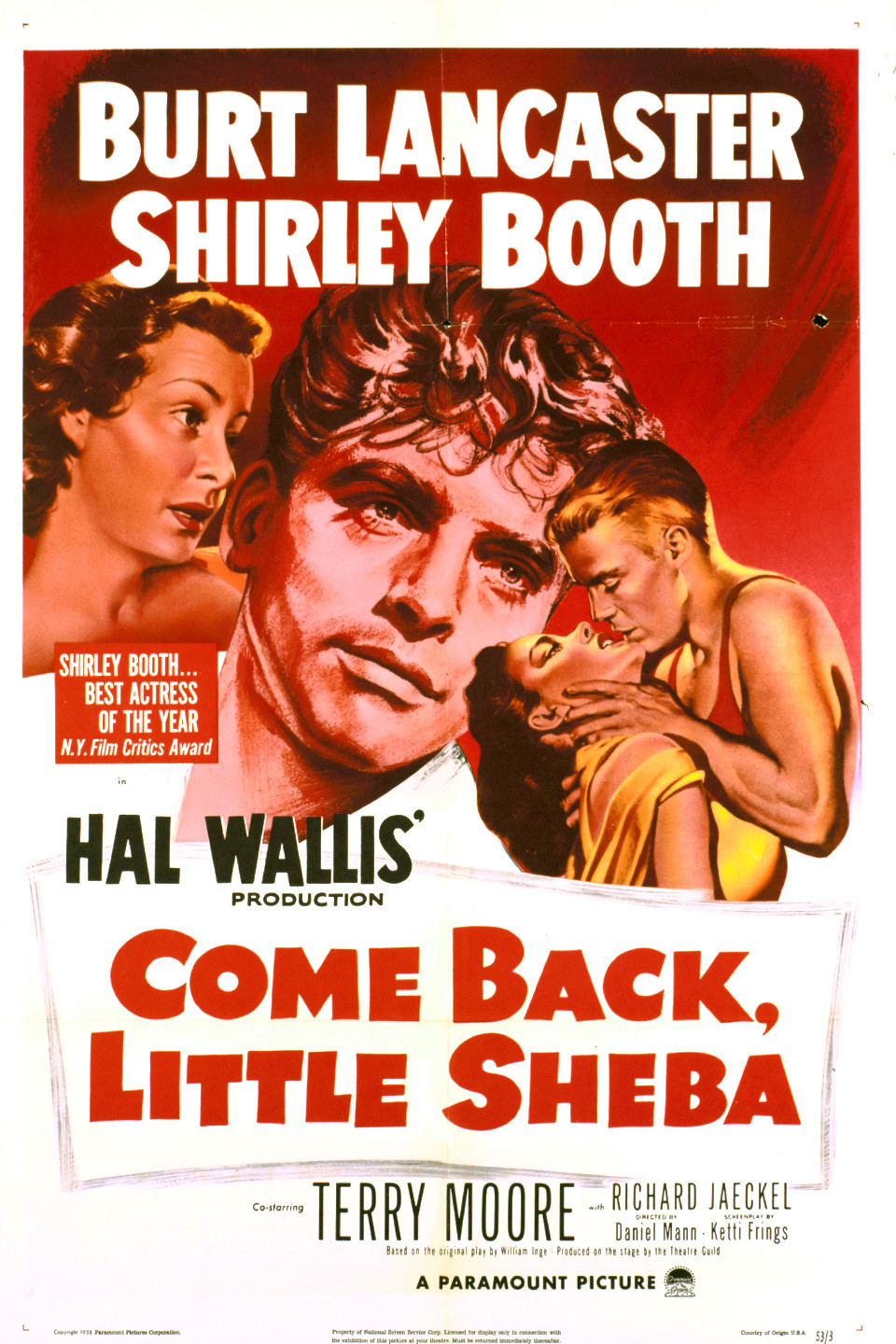 Come Back, Little Sheba (1952 film) - Alchetron, the free social ...