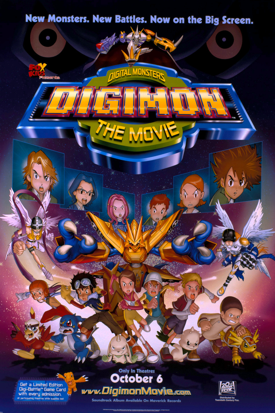 Digimon: The Movie ~ Complete Wiki | Ratings | Photos | Videos | Cast