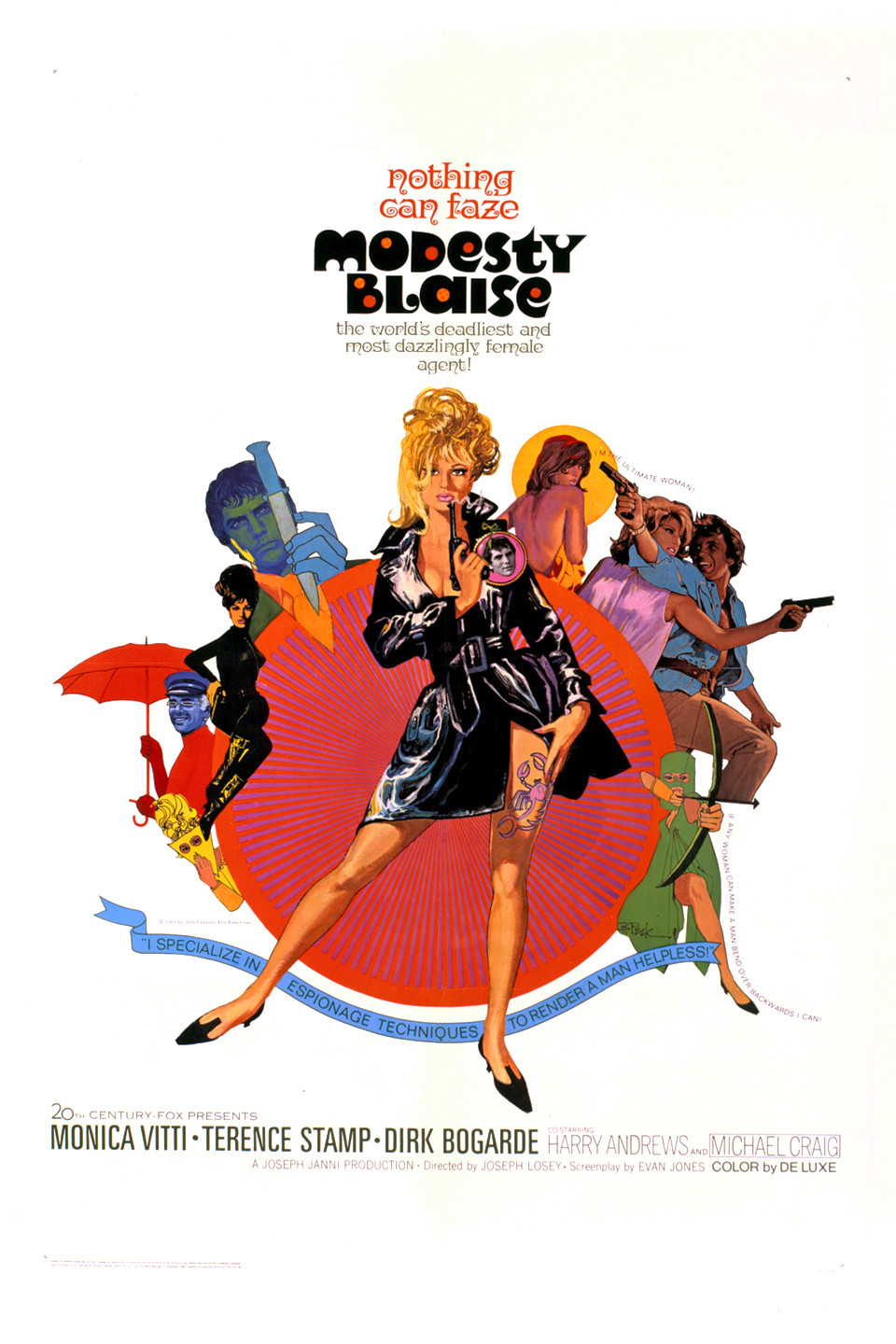 Modesty Blaise (1966 film) - Alchetron, the free social encyclopedia