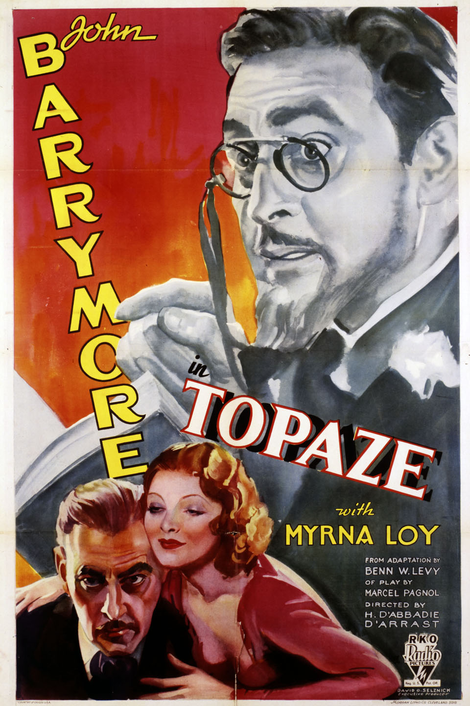Topaze (1933 American film) - Alchetron, the free social encyclopedia